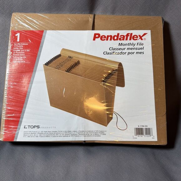 Pendaflex | Office | Pendaflex K7mox 12pocket Kraft Indexed Expanding ...